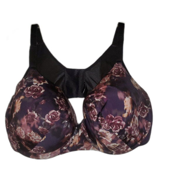 torrid | Intimates & Sleepwear | Torrid Curve Bra Purple Floral 44f ...